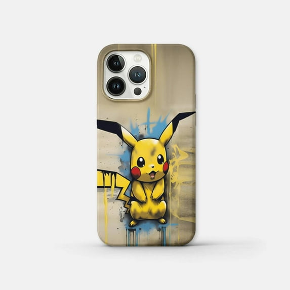 Cute Electric Phone Case Graffiti Style Art for iPhone 17 through 11 ...