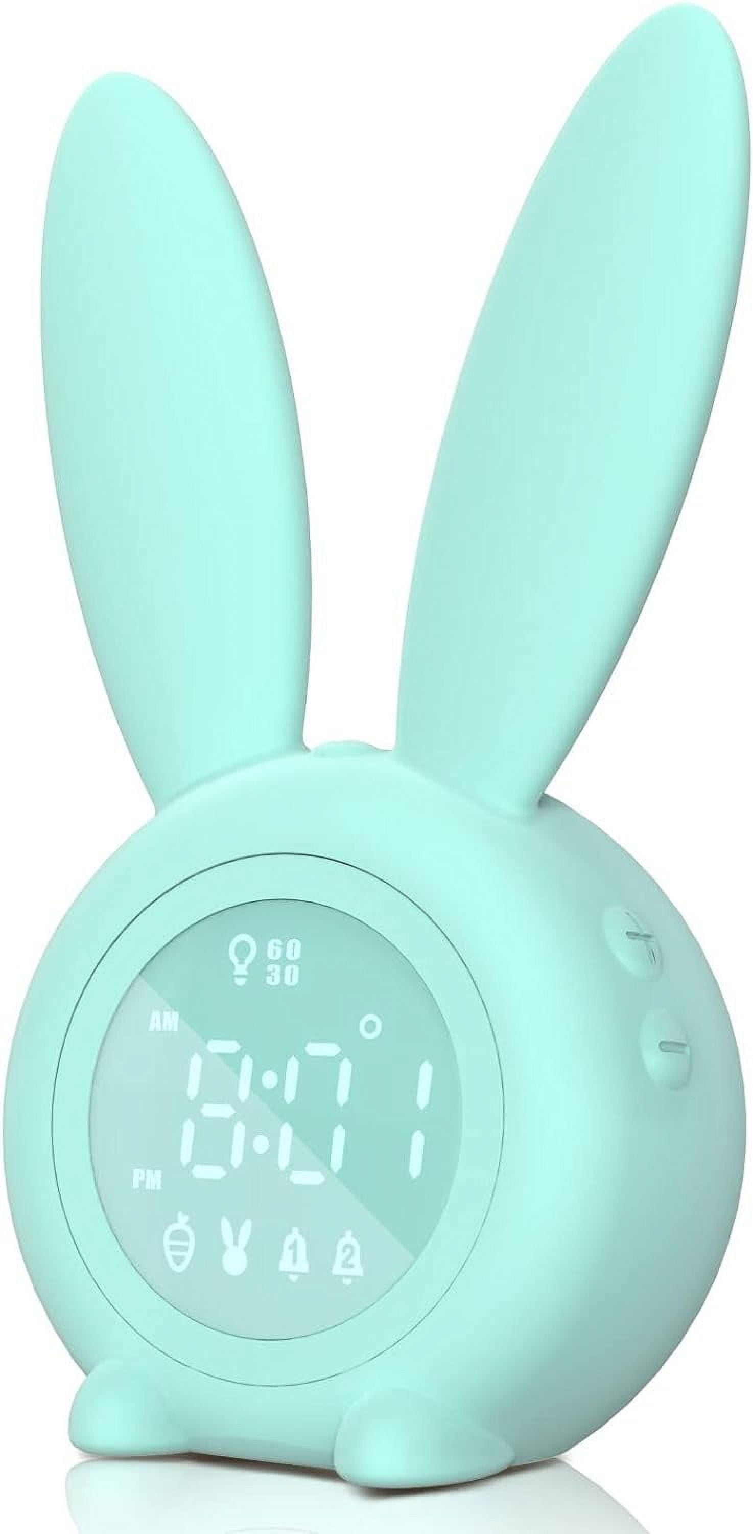 Cute Electronic Cute Rabbit Small Alarm Clock, Cartoon Student Desktop ...