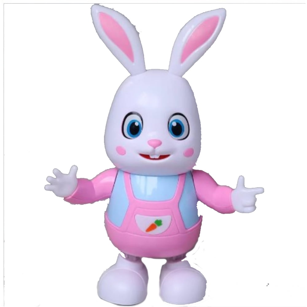 Cute Electronic Plush Robot Rabbit Rabbit Toy Kid Running Shaking Ears ...