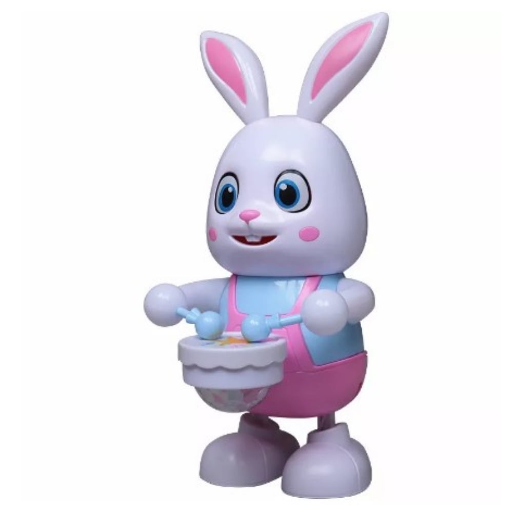 Cute Electronic Plush Robot Rabbit Rabbit Toy Kid Running Shaking Ears ...