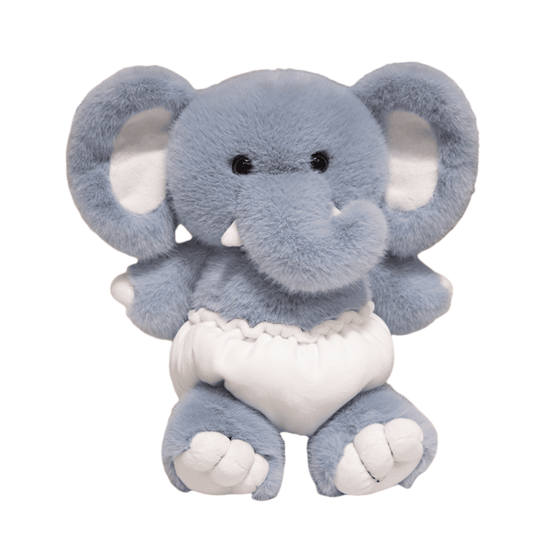 Cute Elephant Dinosaur Capybara Baby Pants Stuffed Animal 15.7-inch ...