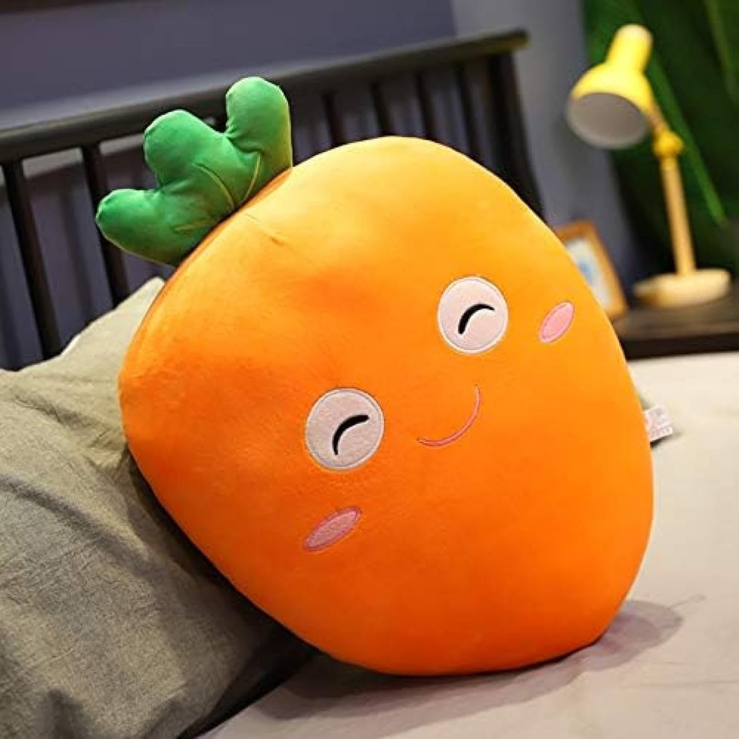Cute Emoji Carrot Plush Toy Carrot Doll Birthday Gift for Children 43 ...