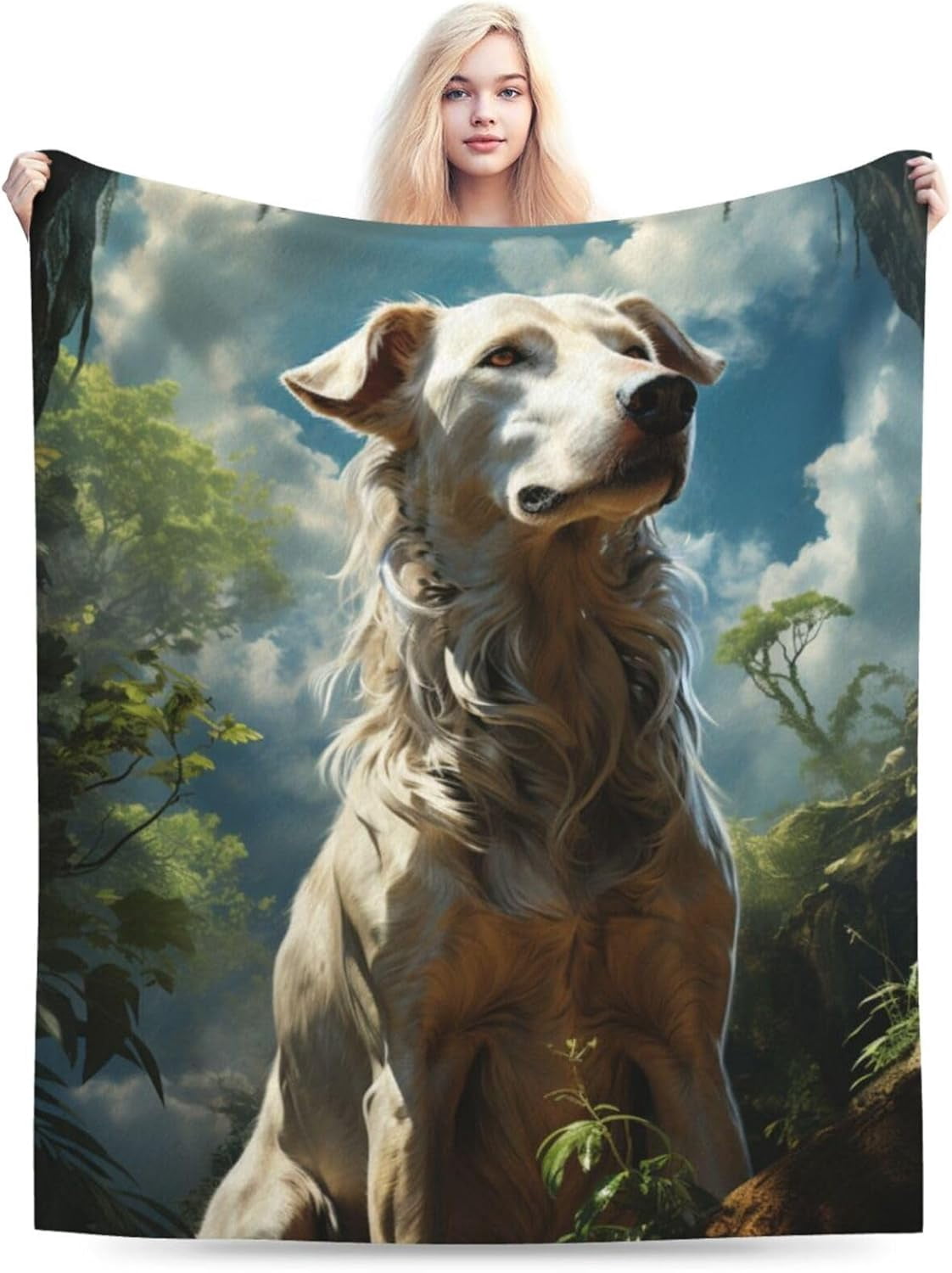 Cute_English_Springer_Spaniel Print Flannel Blanket Lightweight Soft ...