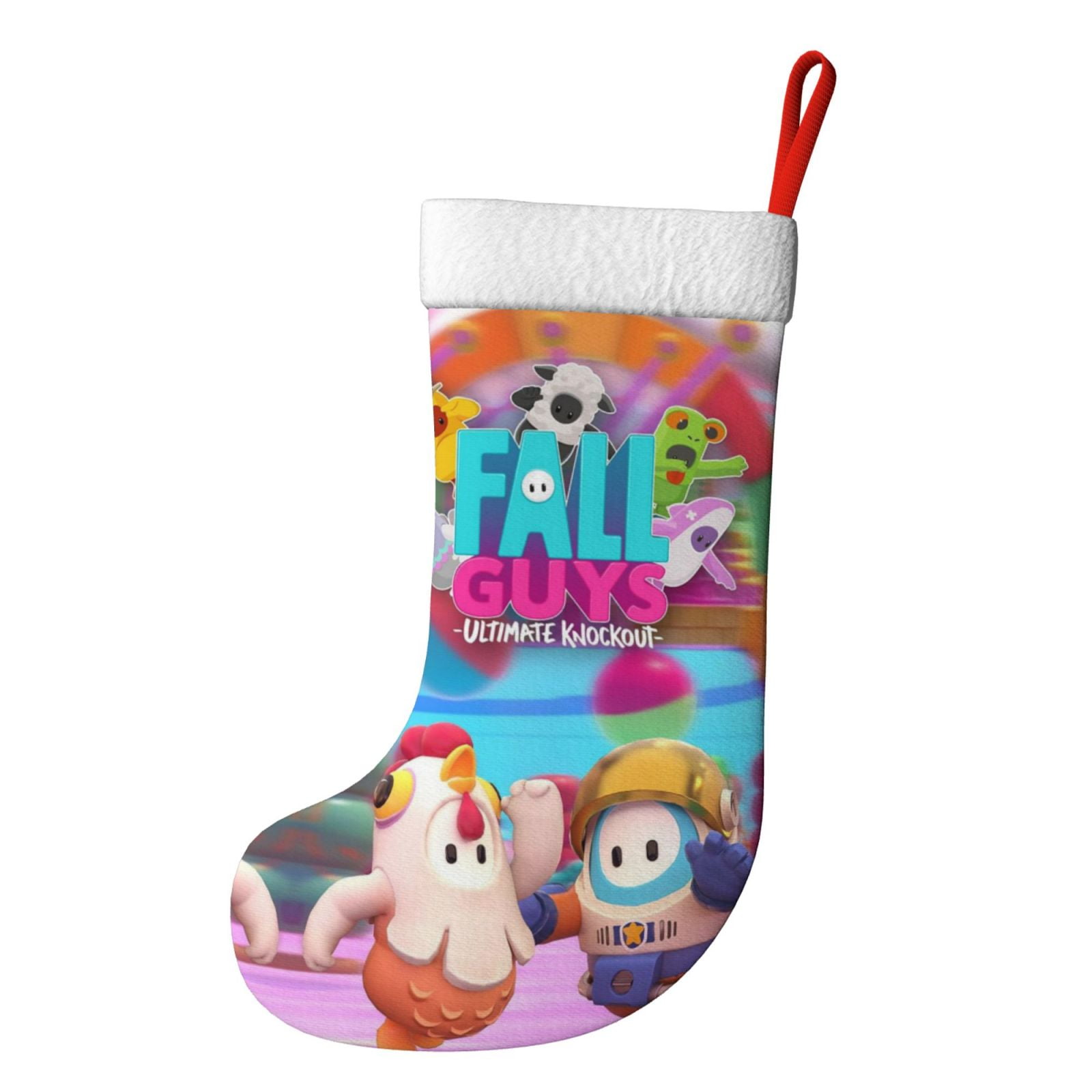 Cute Fall Guys Christmas Stockings Xmas Hanging Socks Home Tree ...