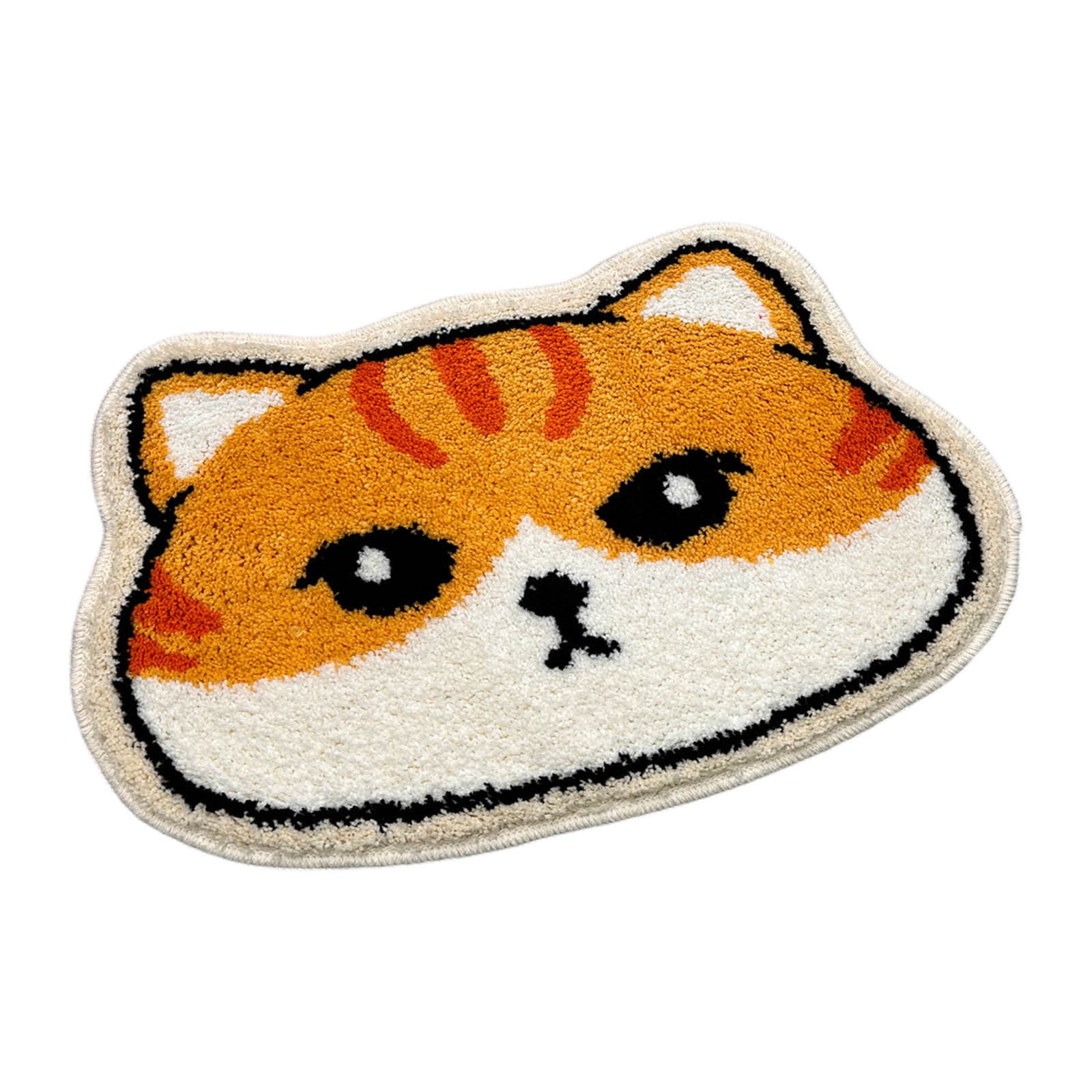 Cute Faux Bath Mat - Super Absorbent Non-Slip Floor Rug for Bathroom ...