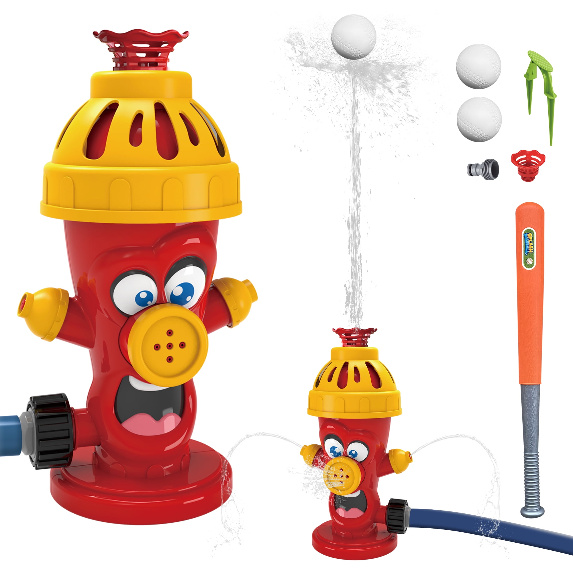 Cute Fire Sprinkler Water Toys for Kids with Baseball Game Set,Summer ...