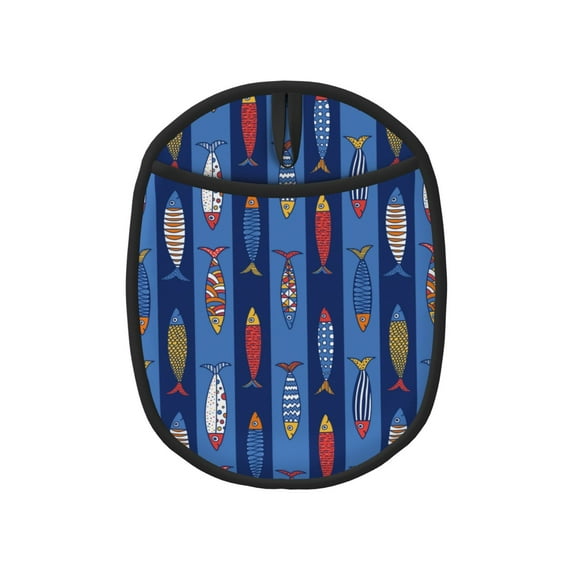 Cute Fish Pot Holders for Kitchen - Heat Resistant Oven Mitts Hot Pads ...