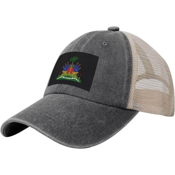 Cute Flag Baseball Cap Mesh Hat Adjustable Mesh Baseball Hat Cap for ...