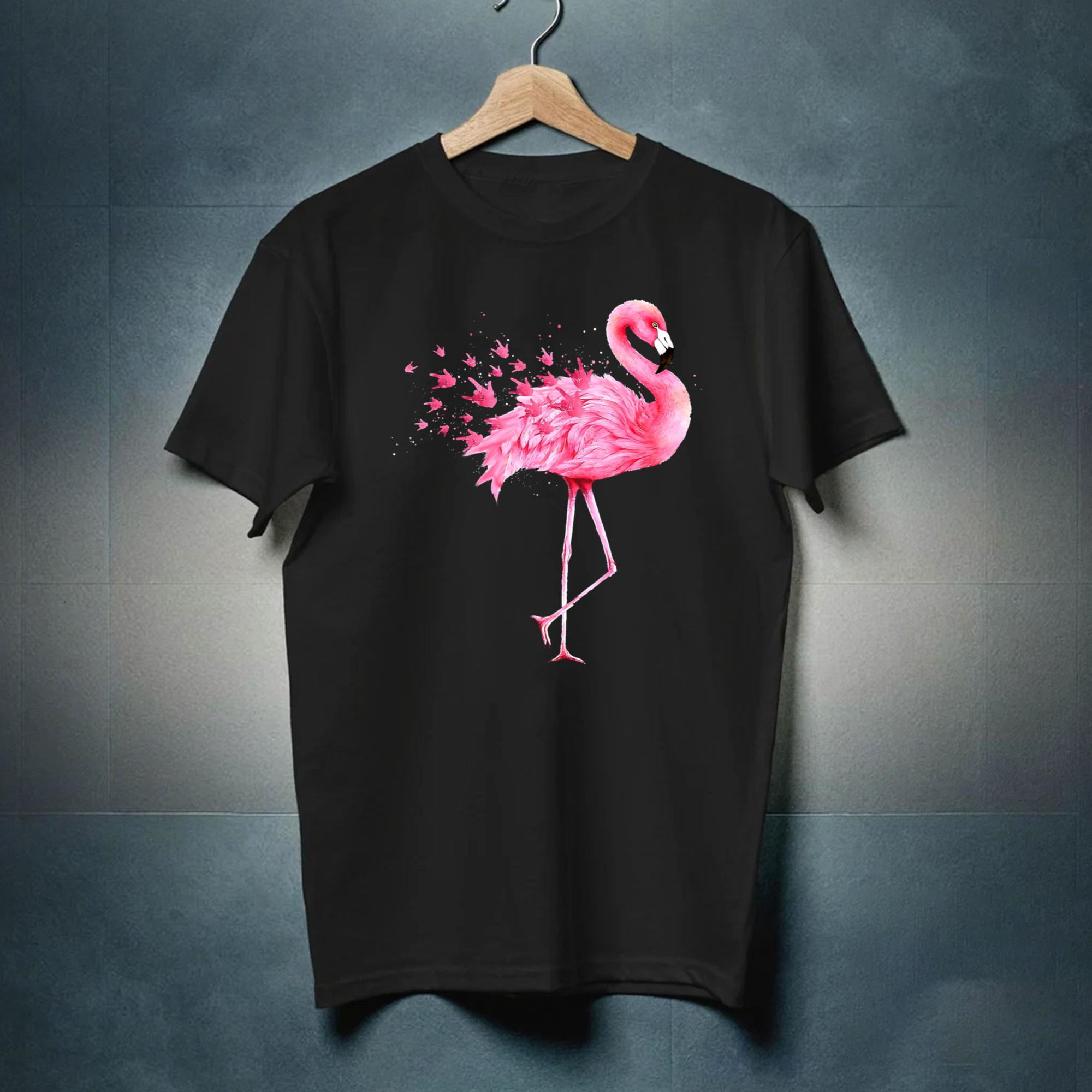 Cute Flamingo I Love You Asl American Sign Language Sign Language T ...