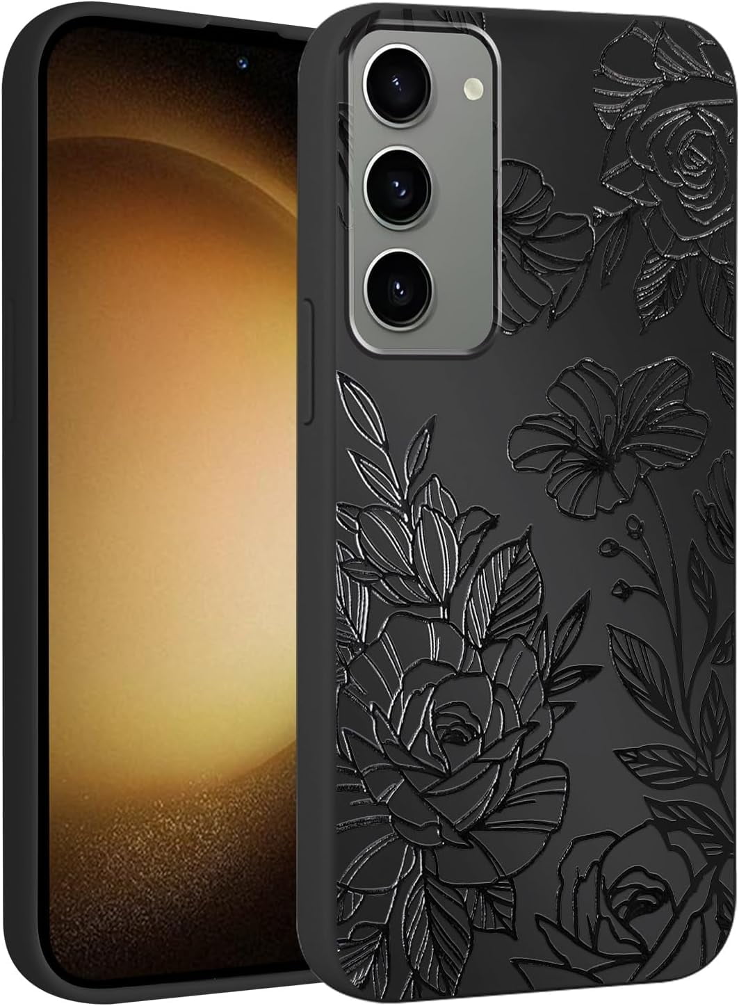 Cute Flower Floral Phone Case for Samsung Galaxy S23 Plus 5G 6.6 ...