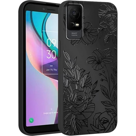 Cute Flower Floral Phone Case for TCL ion v/x 6", Aesthetic Coquette ...