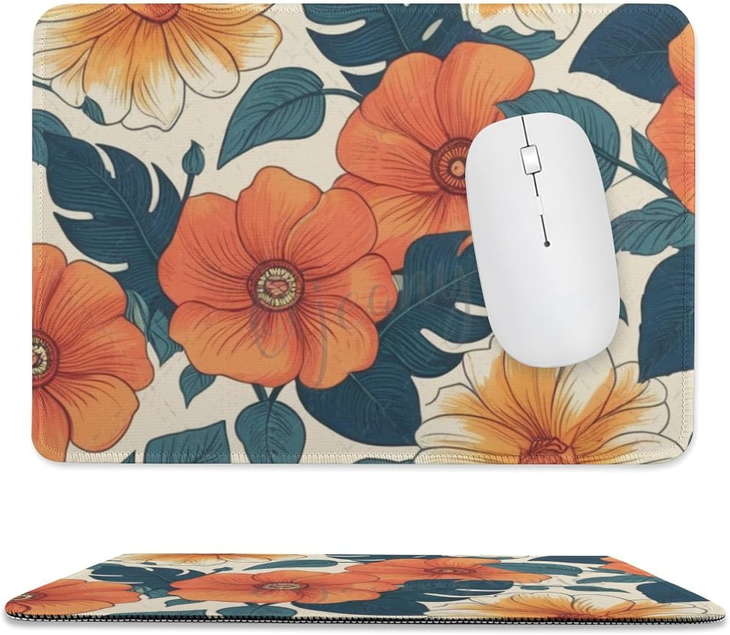 Cute Flower Mouse Pad 7.9"x9.4", Cute Funny Mousepad for Laptop Gaming ...