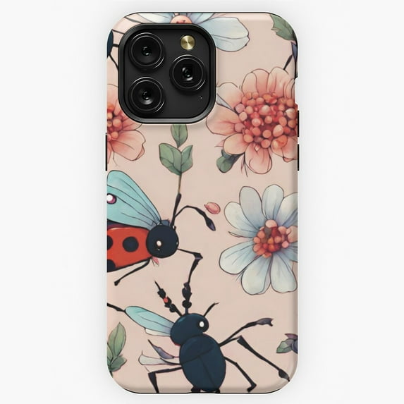 Cute Flower Pattern Artistic Nature Design Art iPhone Case 17 through ...