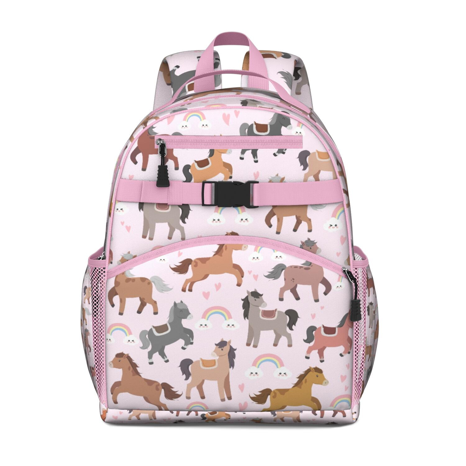 Cute Flower Print Backpack - Waterproof Ergonomic Travel Daypack for ...