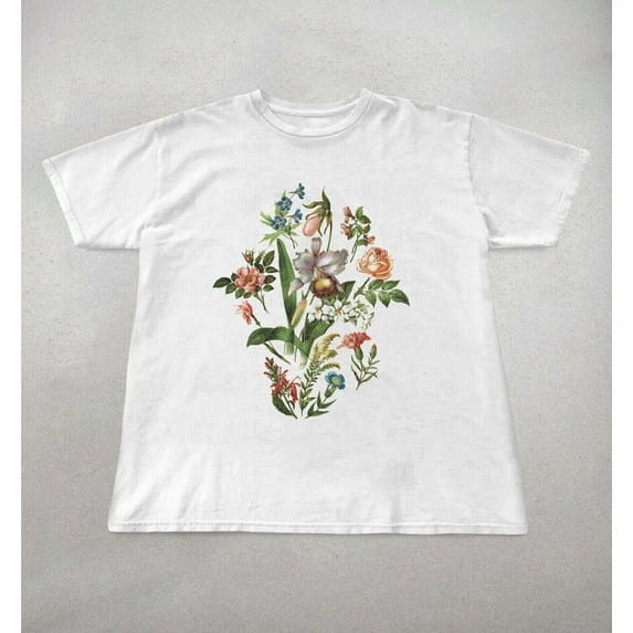 Cute Flower Shirt, Unisex cotton shirts, Nature Shirts, Gifts for her ...