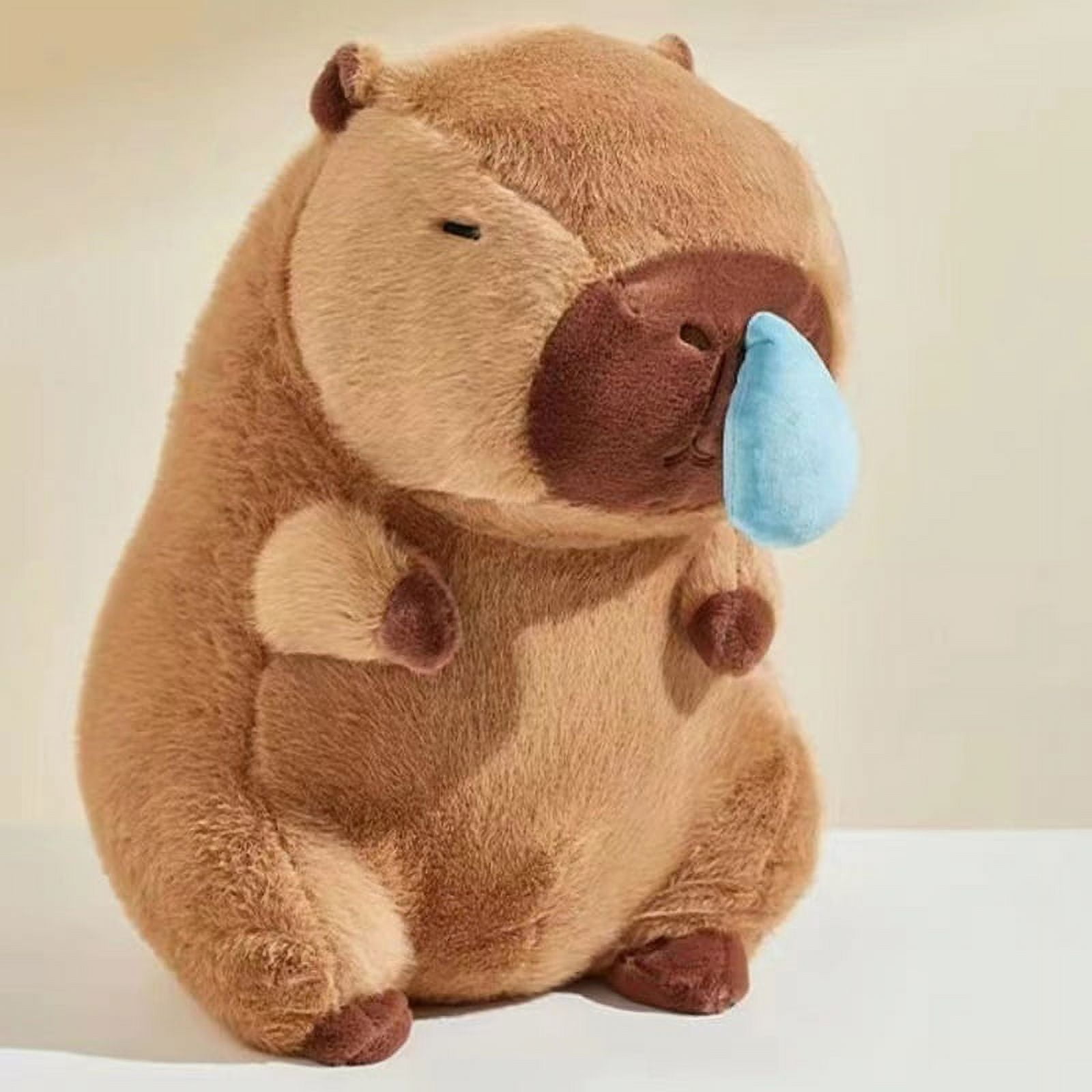 Cute Fluffty Soft Stuffed Plushy Doll Snotty Capybara Plush Simulation ...