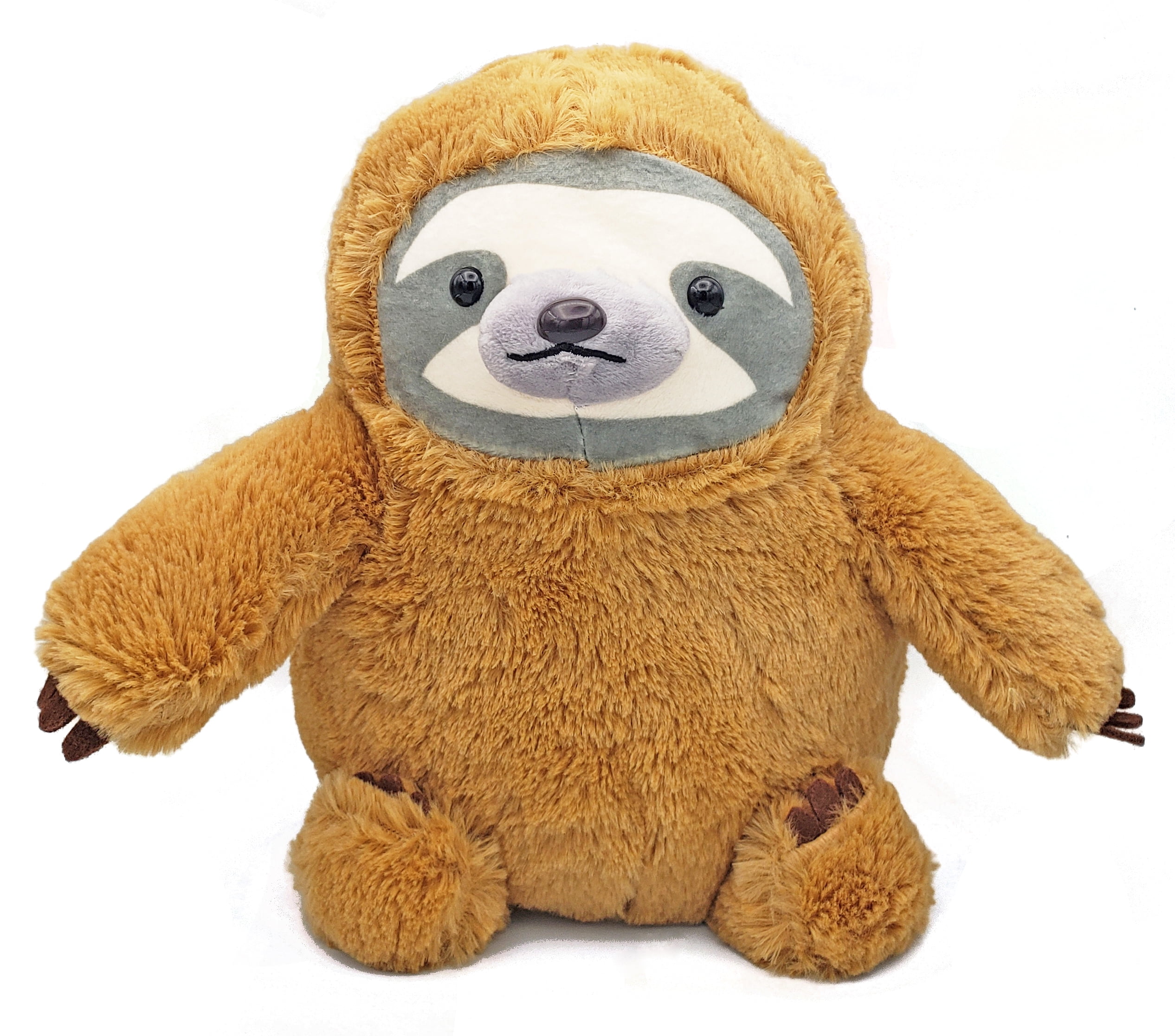 Cute Fluffy Stuffed Sloth Animal Plush Toys for Kids with 3 Toes ...