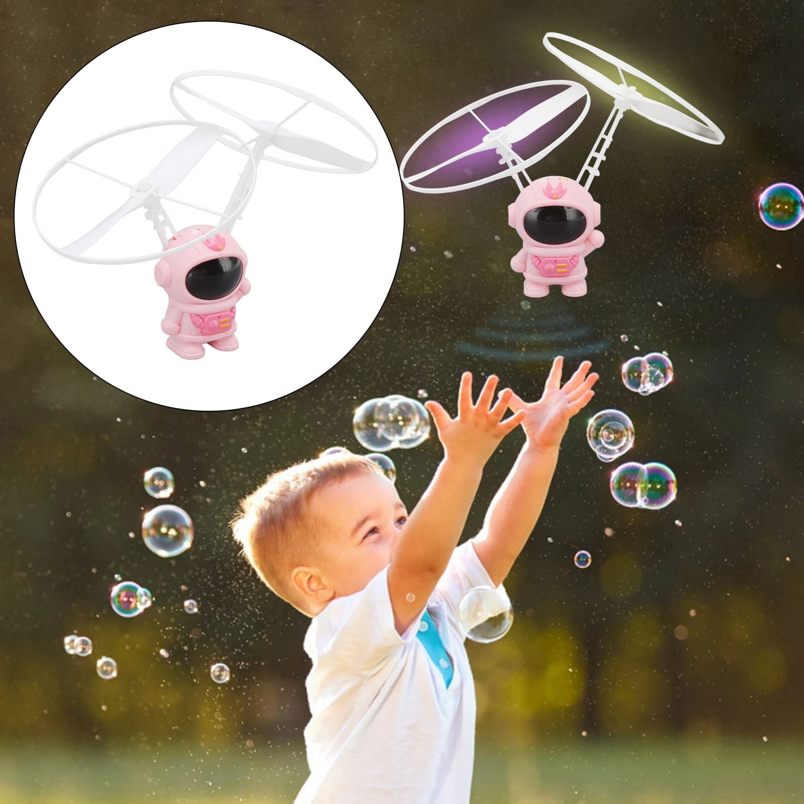 Cute Flying Robot Toys, Flying Toy,Astronaut Induction Flying Toy,Safe ...