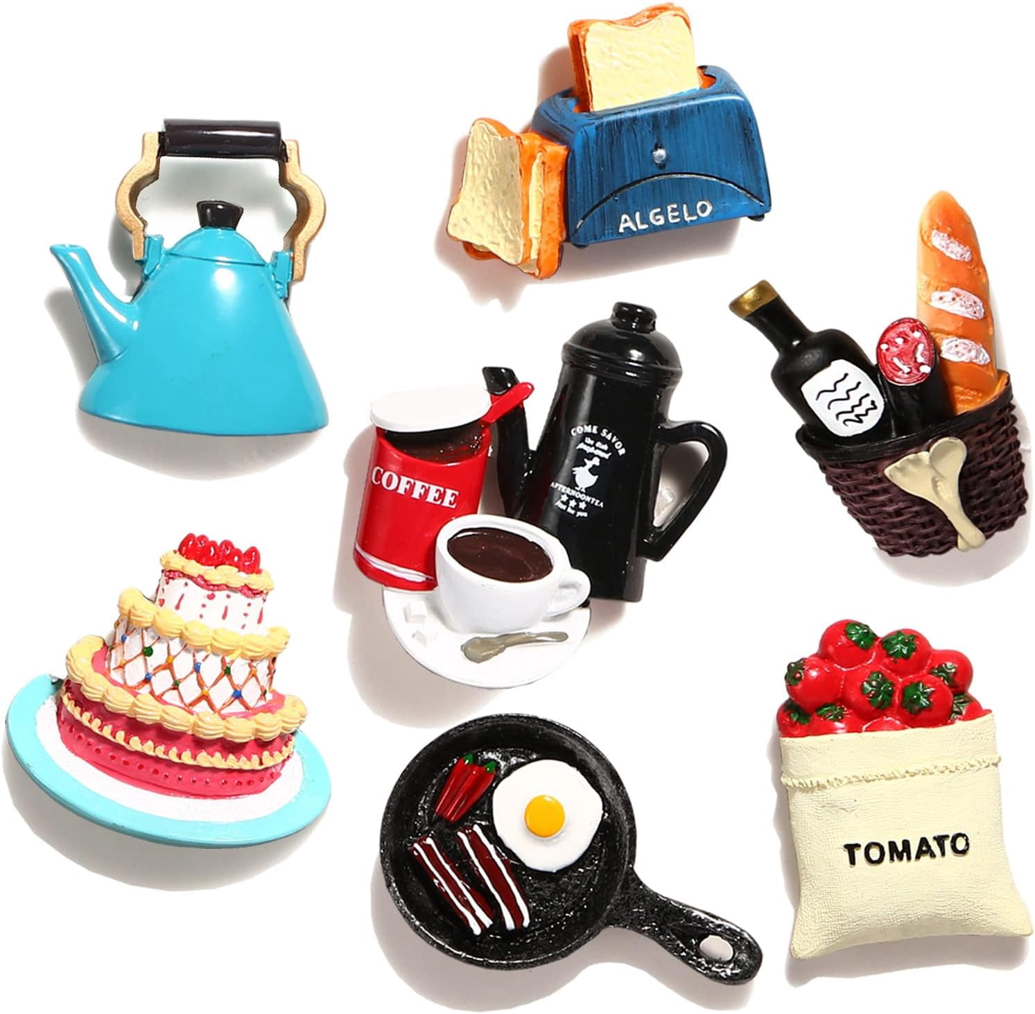 Cute Food Fridge Magnets for Fridge Cute Magnet Refrigerator Stickers ...