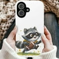 Cute Forest Animal Football Sports Cartoon Phone Case iPhone 17 11 12 ...