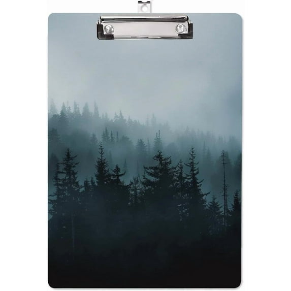 Cute Forest Tree Acrylic Clipboard Standard A4 Letter Size 8.6x12 Inch ...