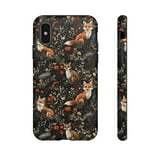 Cute Fox Cottagecore Phone Case for iPhone 11 12 13 14 15 16 Pro Max ...