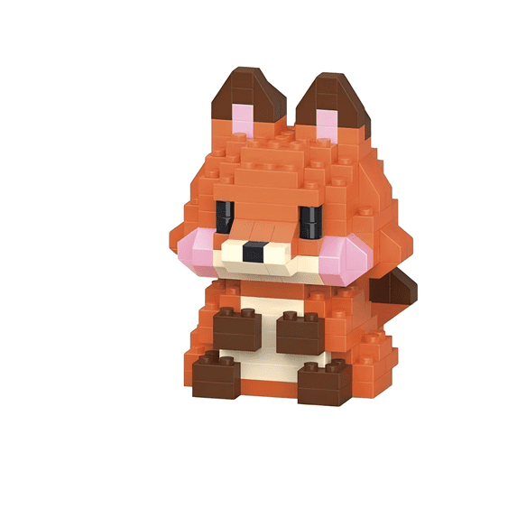 Cute Fox Mini Building Block Kit, Animals Party Favors Building Set ...