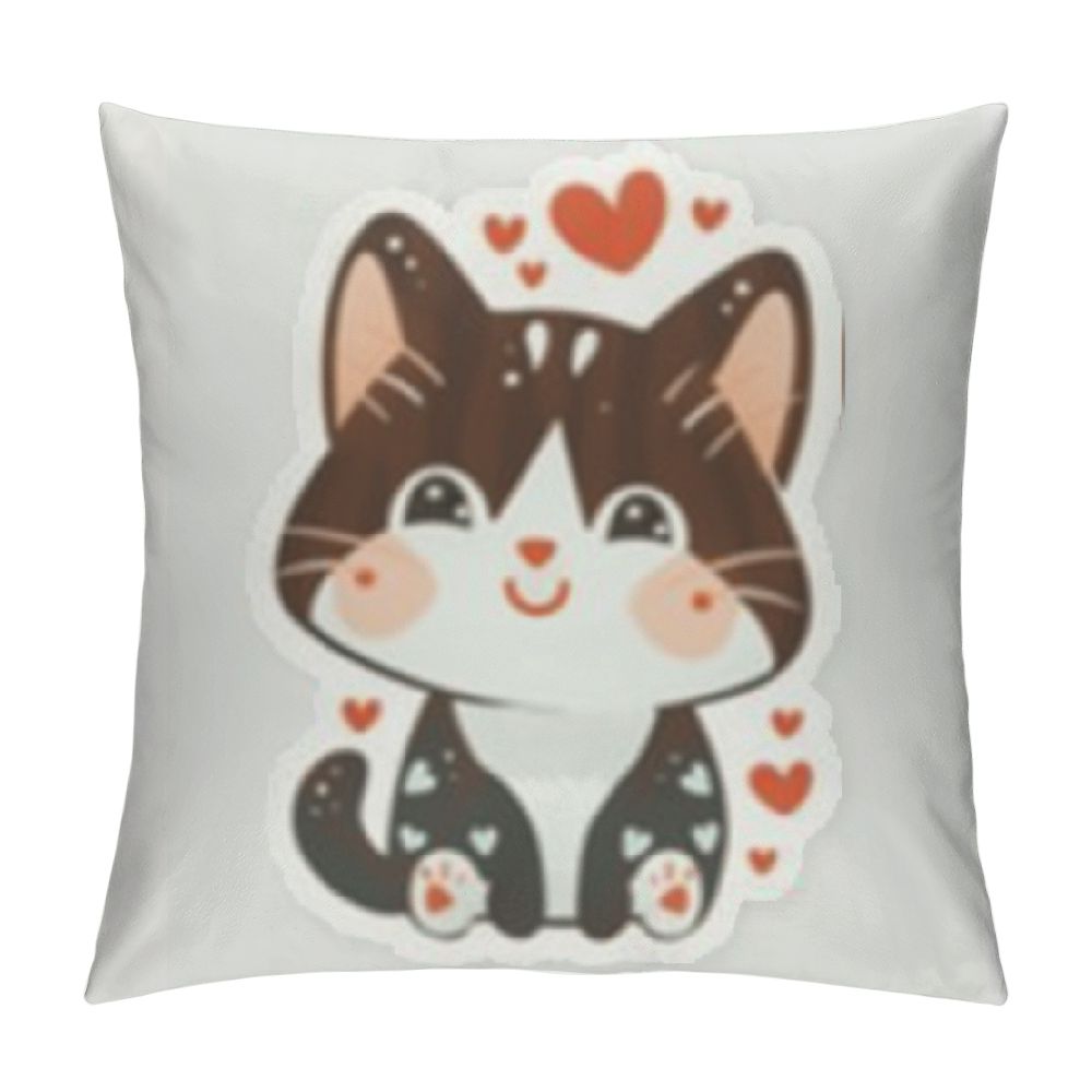 Cute Fox Pillow Covers Cartoon Wild Animal Pillow Cases Colorful ...