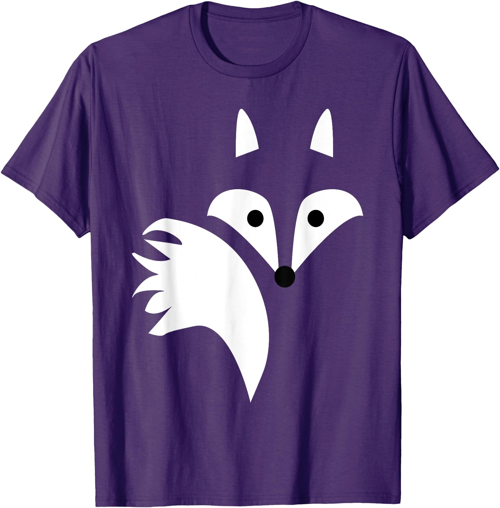 Cute Fox Sysbol Minimalist Imagine Unisex T-Shirt for Men Women Kids ...