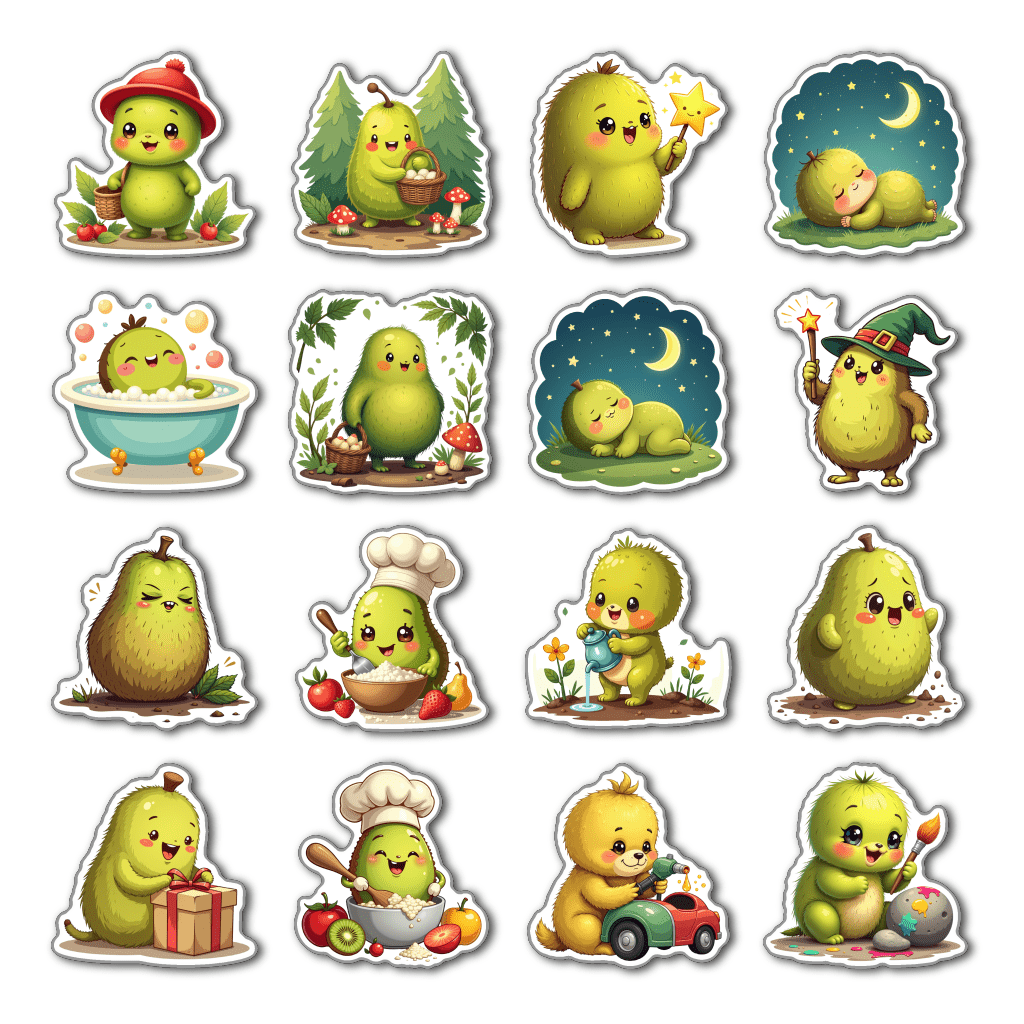 Cute Fridge Magnet Cartoon Refrigerator Magnet Adorable Magnetic ...