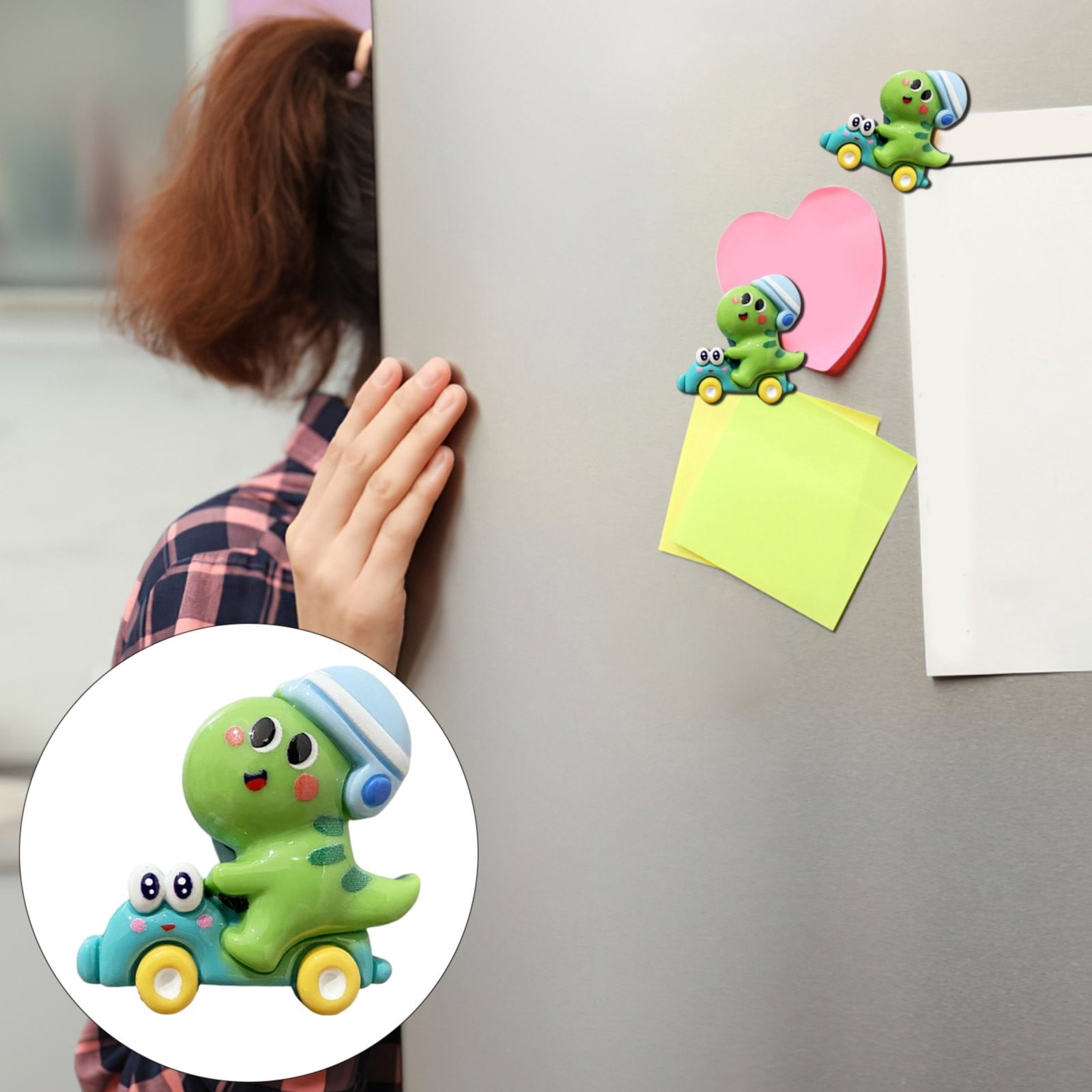 Animal Cycling Fridge Magnets|Cute Fridge Magnets Decorations For Home ...