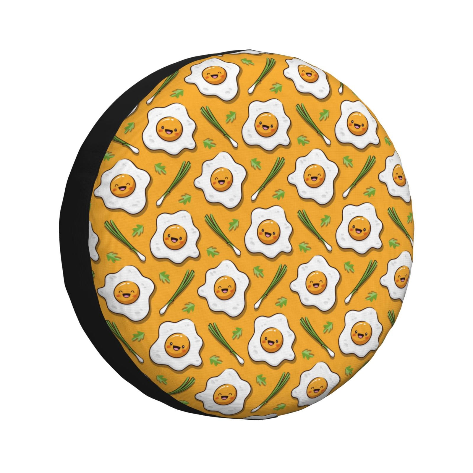 Cute Fried Egg Onion Spare Tire Cover for Trailer Camper RV Truck SUV ...