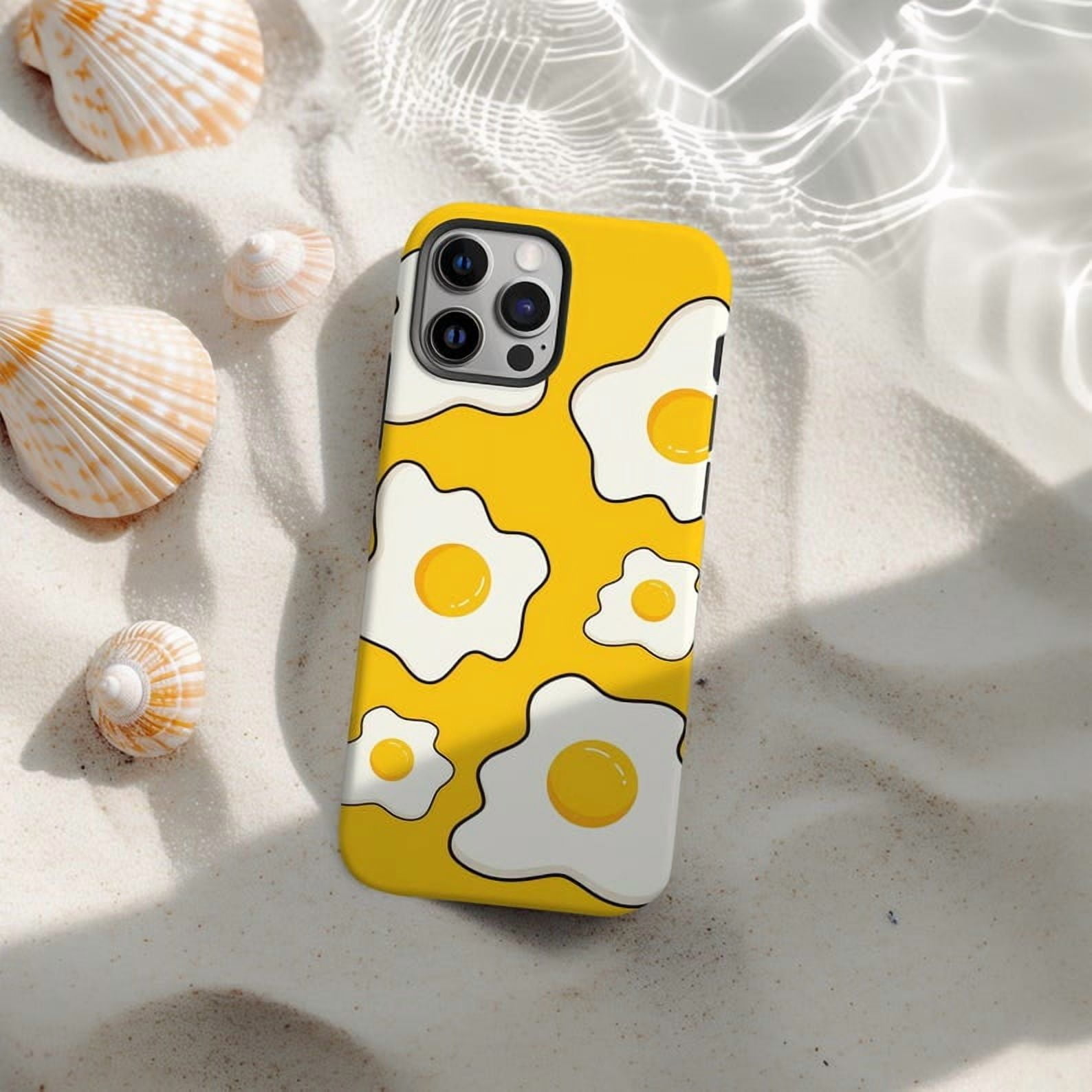 Cute Fried Eggs Breakfast Foodie Funny Kawaii iPhone 11–16 Pro Max ...