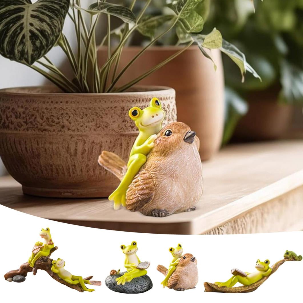 Cute Desk Decor Garden Statue,Miniature Fairy Garden & Terrarium ...