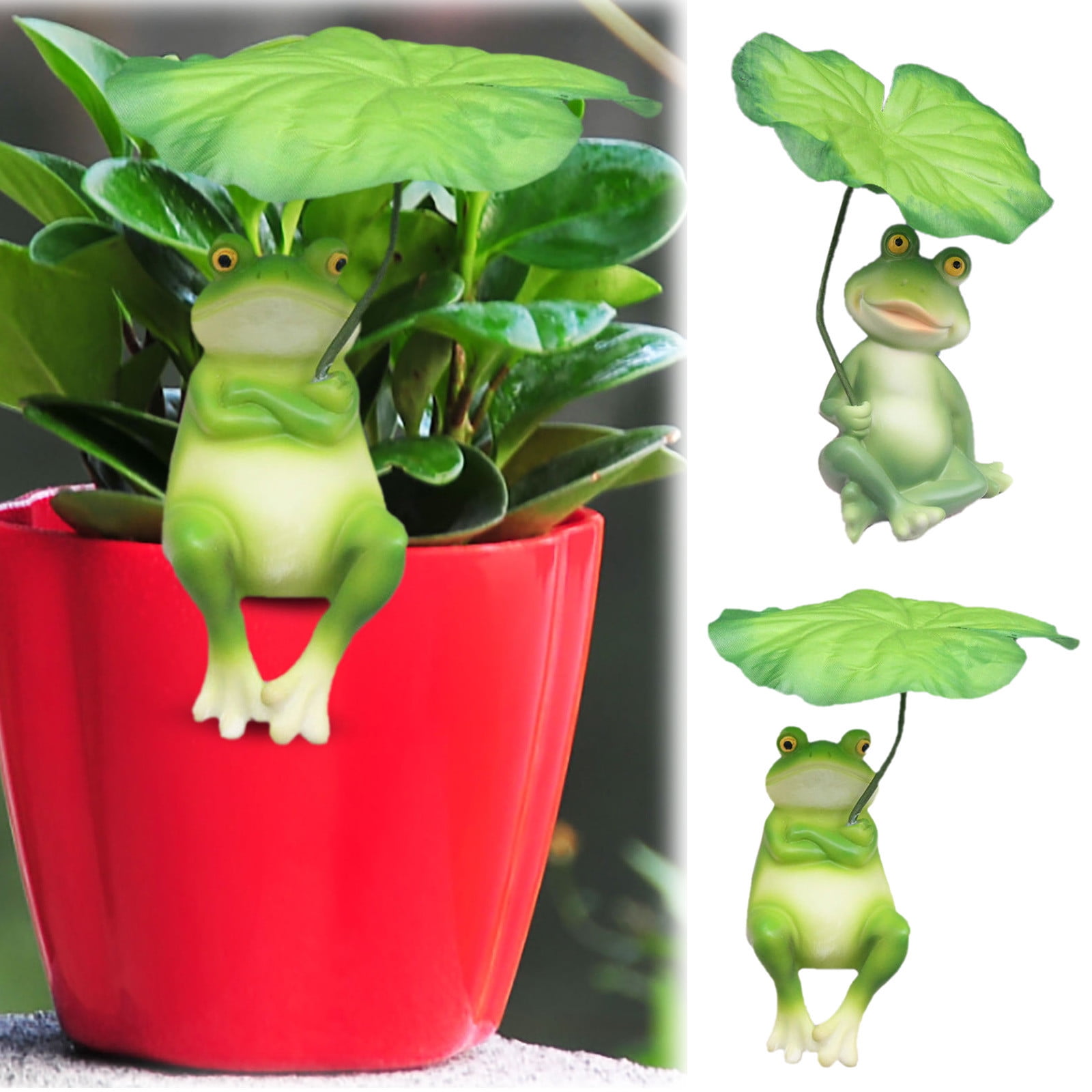 Cute Figurines for Flower Pots â Resin Hanging Statue, Funny Planter ...