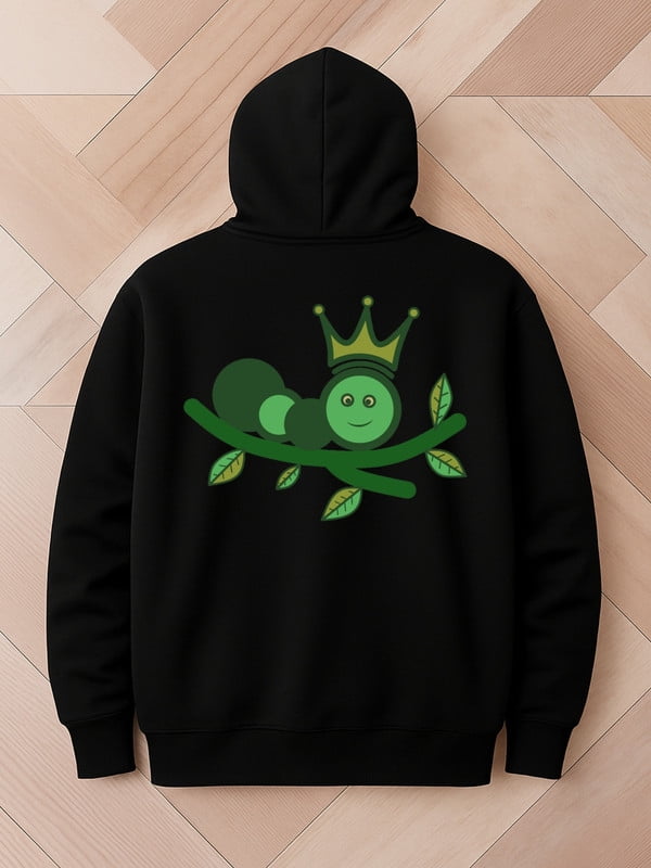 Cute Frog King hoodies & sweatshirt game mens hooded sweatshirt black ...