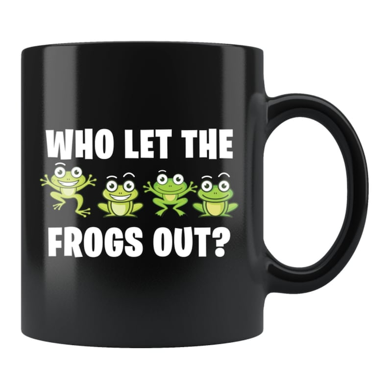 Cute Frog Mug - Gift for Frog Lovers & Animal Fans - Walmart.com