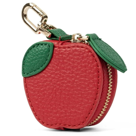 Cute Fruit Coin Purse Bag Charm, Mini Leather Coin Change Purse & Pouch ...
