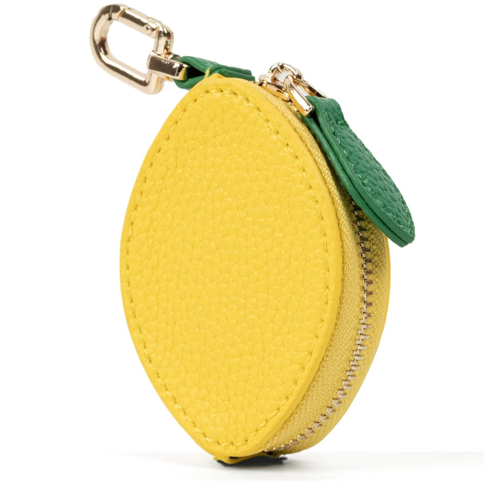 Cute Fruit Coin Purse Bag Charms, Girls Women Mini Kawaii Faux Leather ...