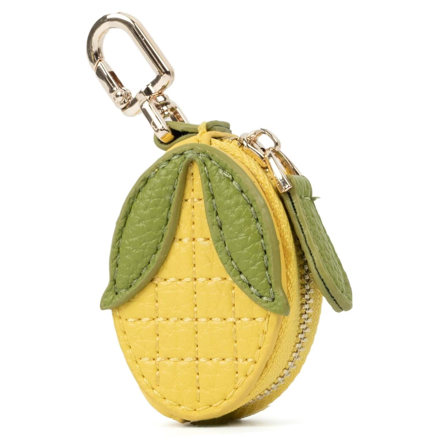 Cute Fruit Coin Purse Bag Charms, Girls Women Mini Kawaii Faux Leather ...