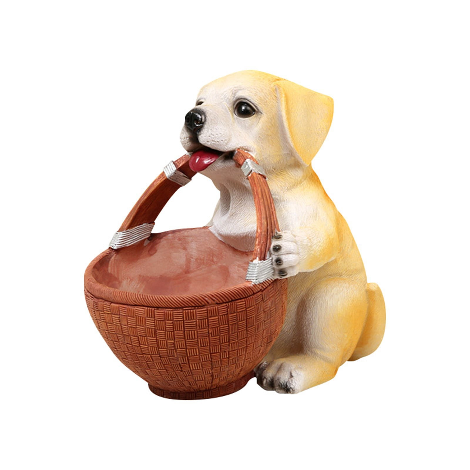 Cute Fun Home Essential Decorative Dog Labrador Storage Holder Bowl for ...