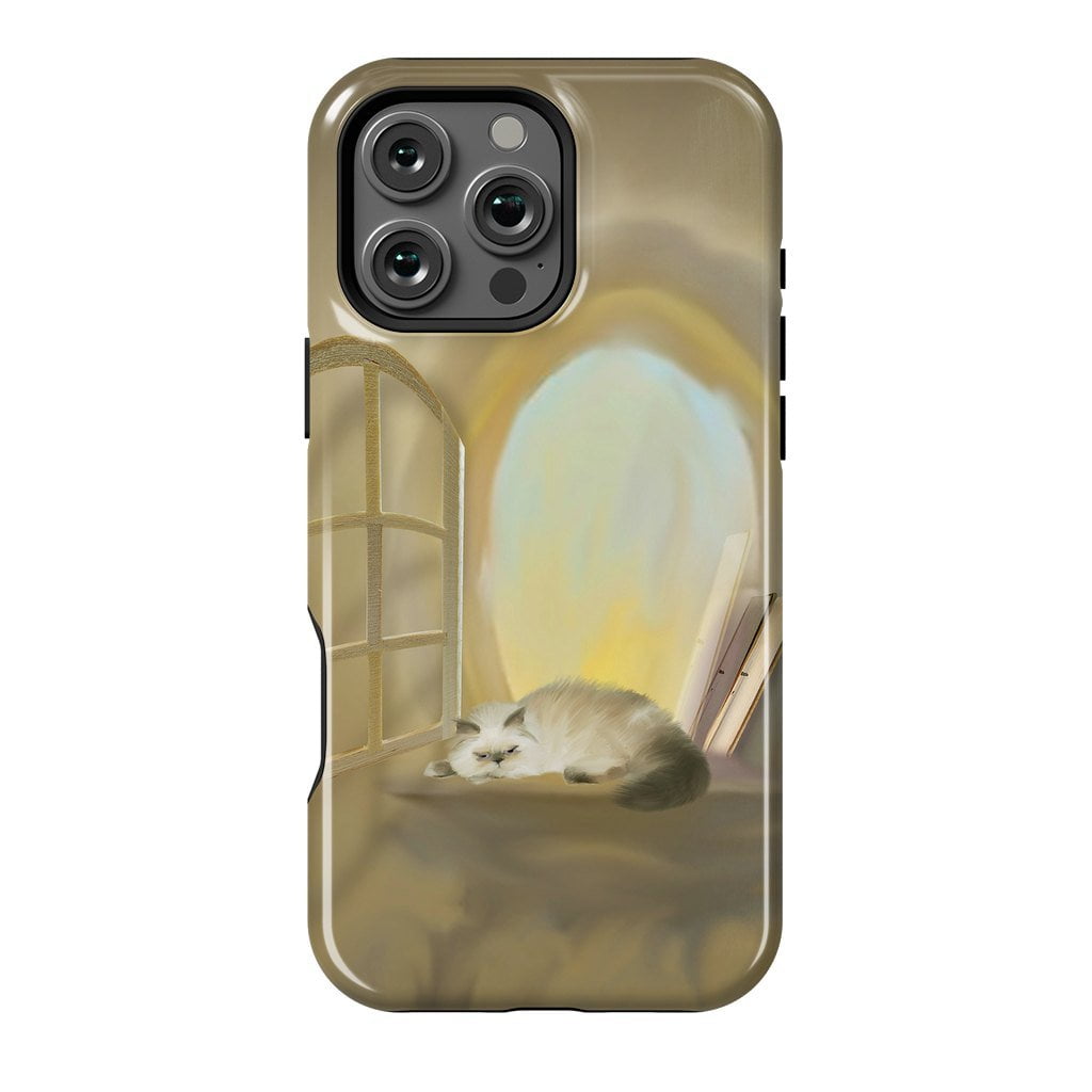 Cute Funny Cat Tales Book Lover Phone Case for iPhone 11 12 13 14 15 16 ...