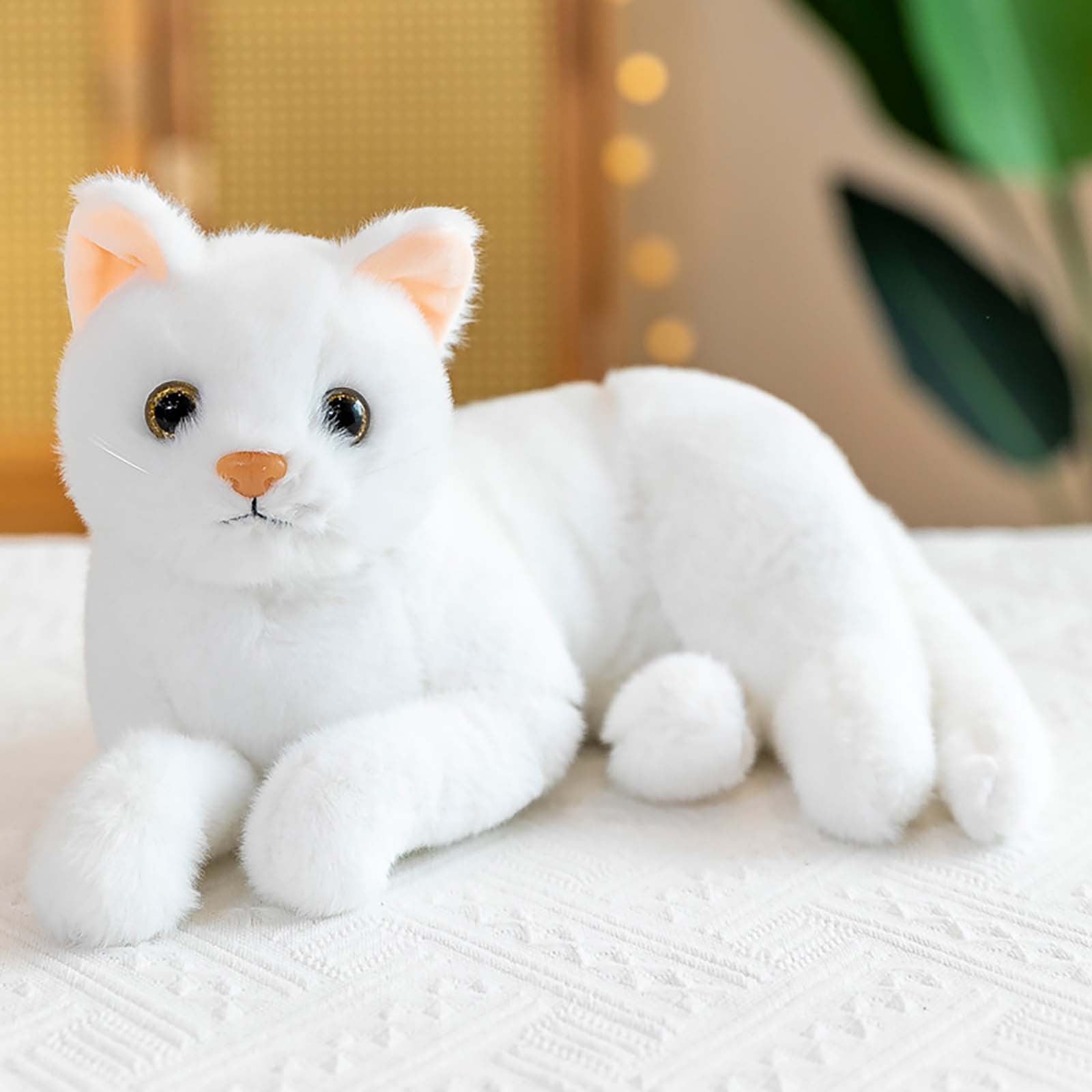 Cute Funy Gift 2023 Clearance Toy 11.8IN Cat Stuffed Animals Soft Cat ...