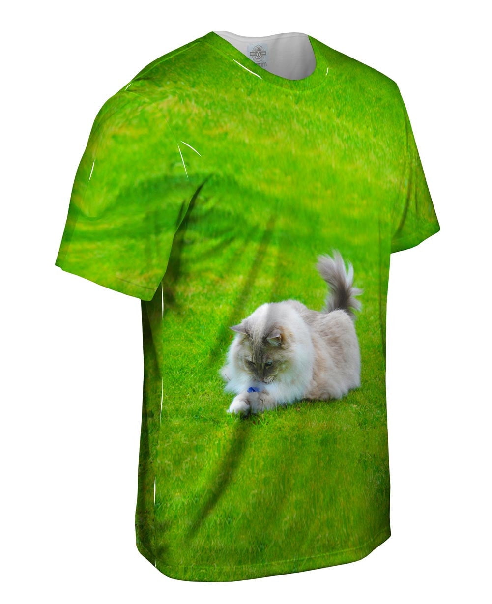 Cute Furball Kitty Cat Mens T-Shirt All Over Print - Walmart.com