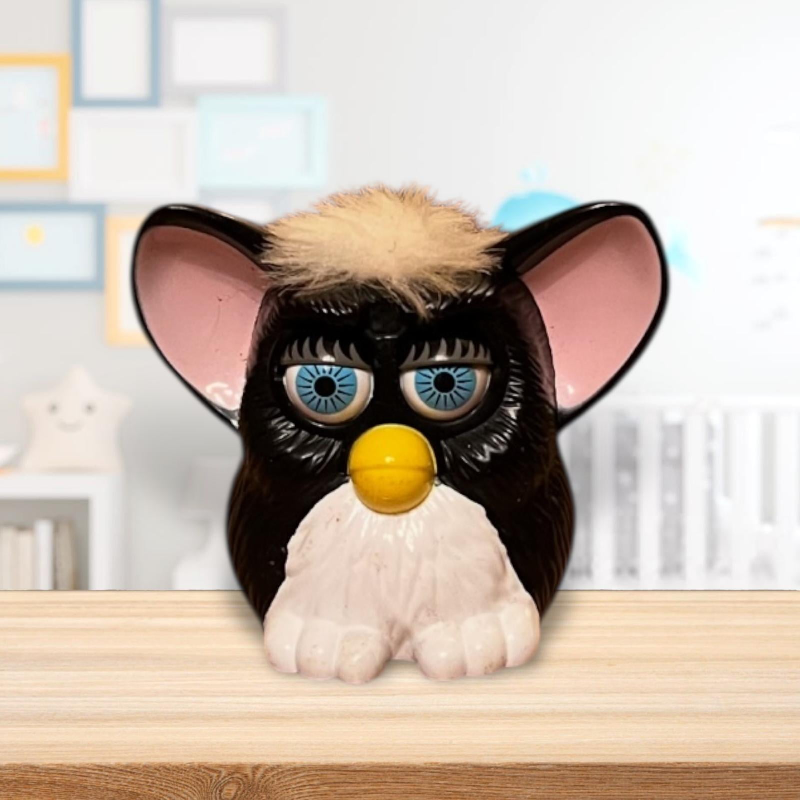 Cute Furby 3” CAKE TOPPER Figure Figurine rare collectible VTG Gift ...