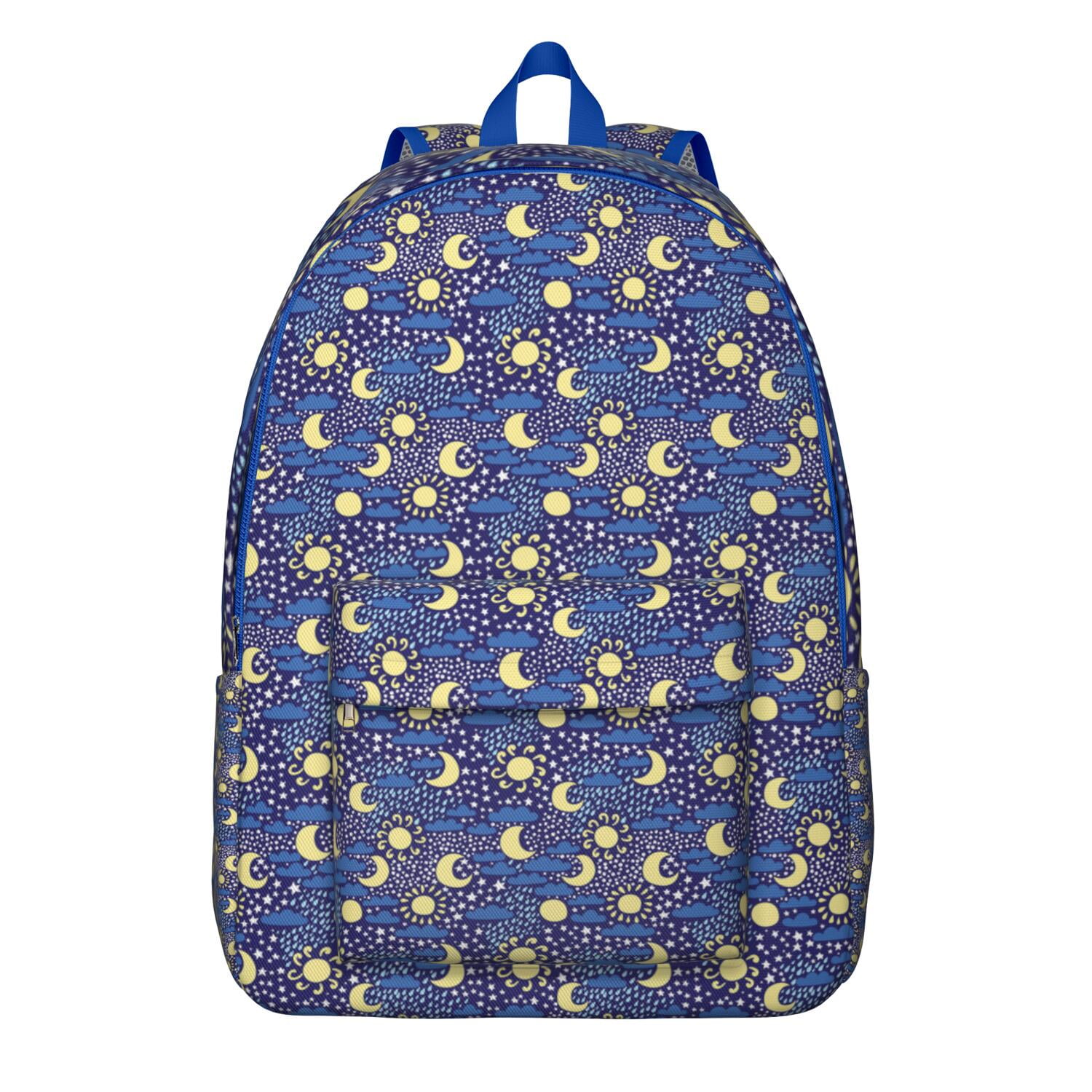 Cute Galaxy Astronaut Backpack for Teens, Starry Sky Rocket Moon Stars ...