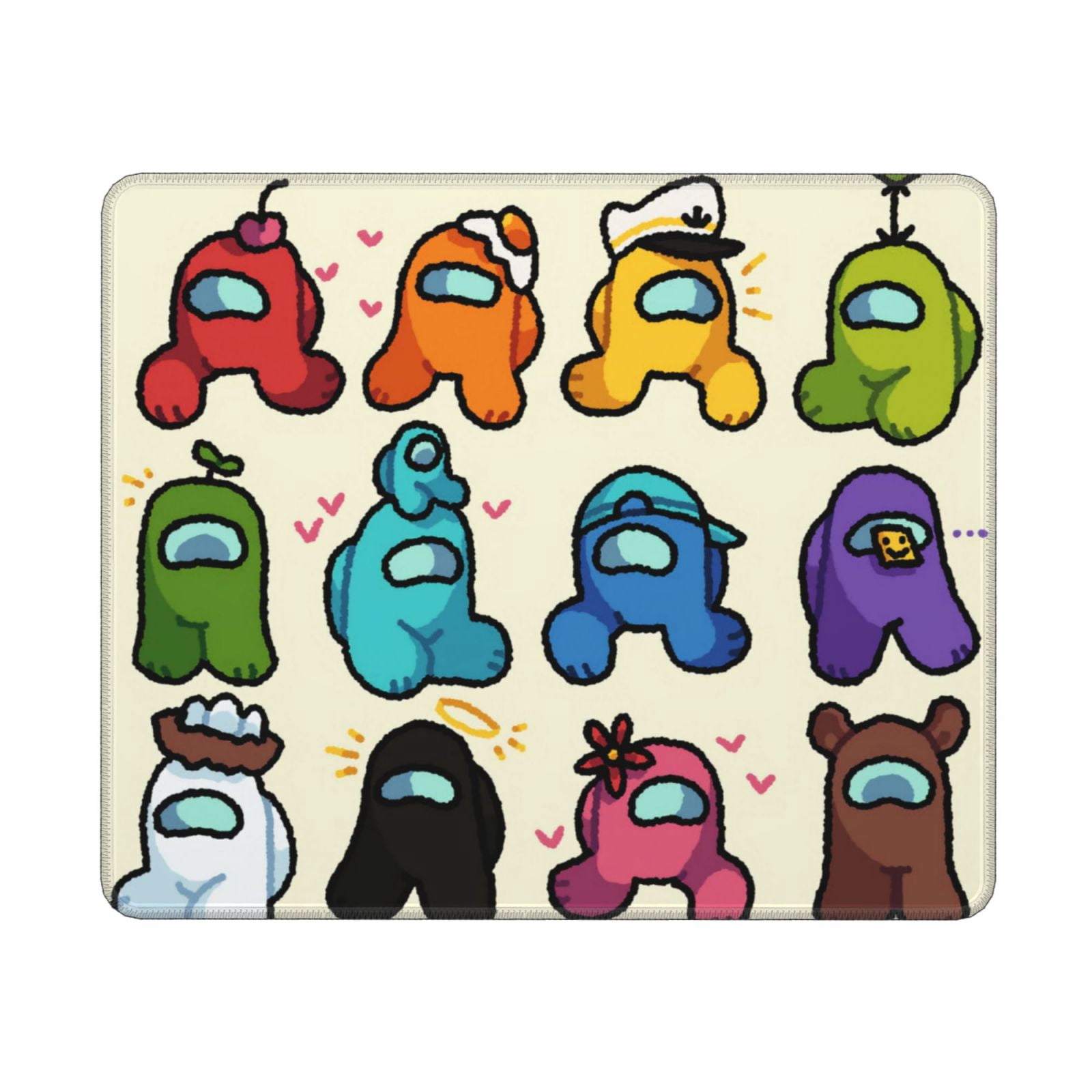 Cute Gaming Among Us Mousepad Non-Slip Rubber Base Mouse Pads for ...