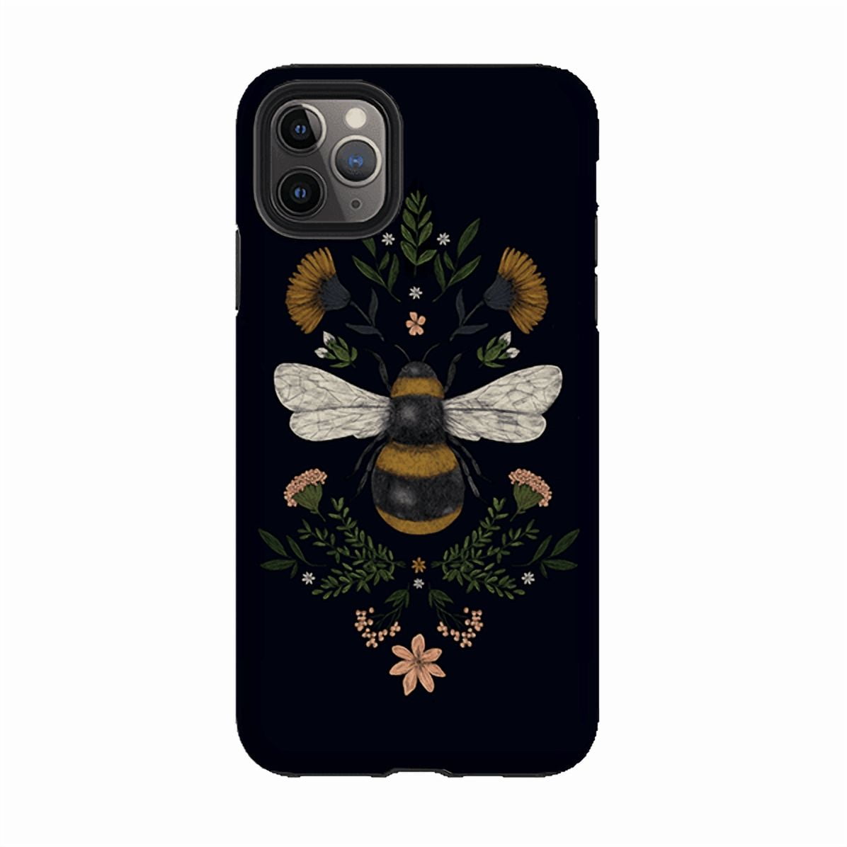 Cute Garden Nature Honey Bee Phone Case for iPhone 11 12 13 14 15 16 ...
