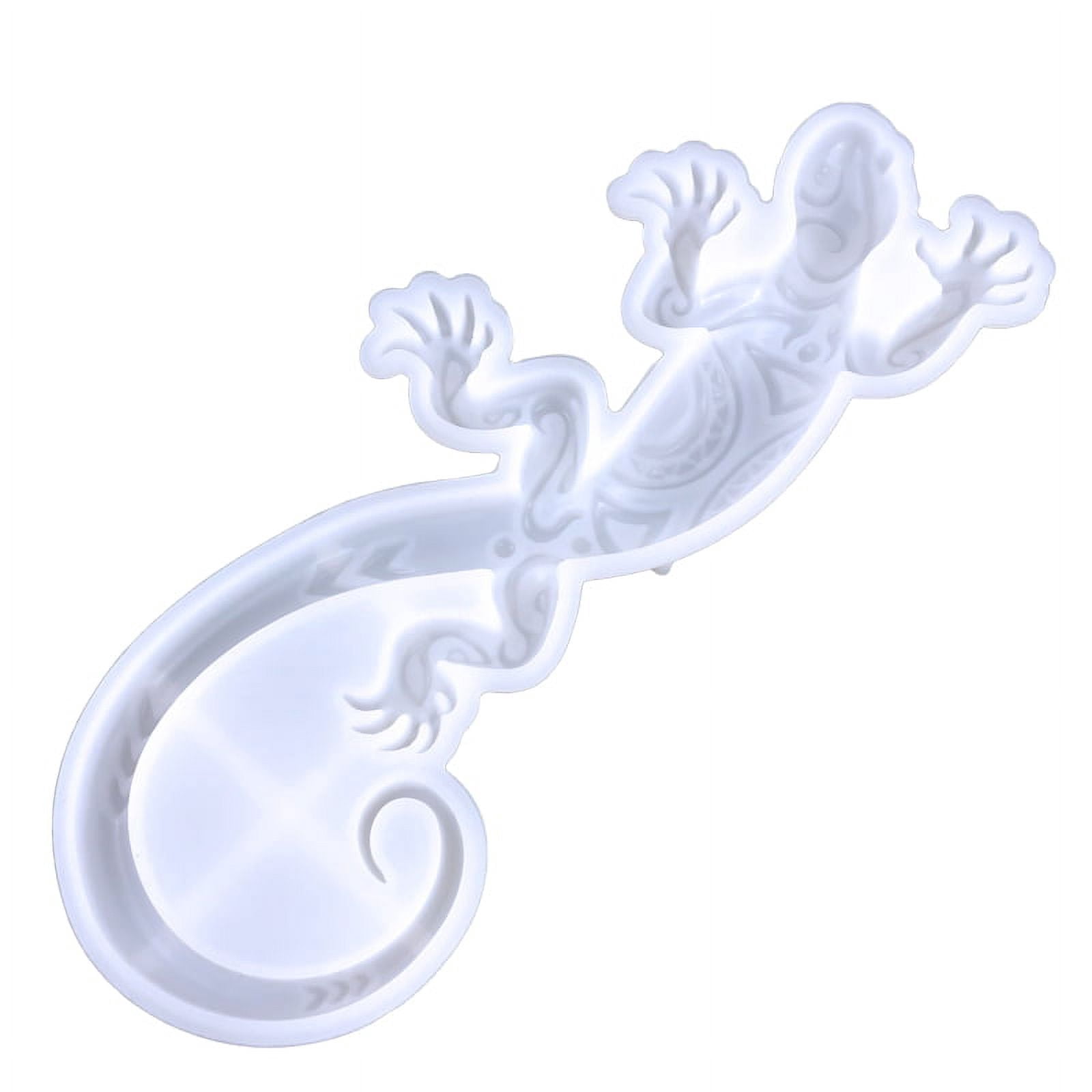 Cute Gecko Resin Mold Valentine's Stereo Silicone Molds Epoxy Casting ...