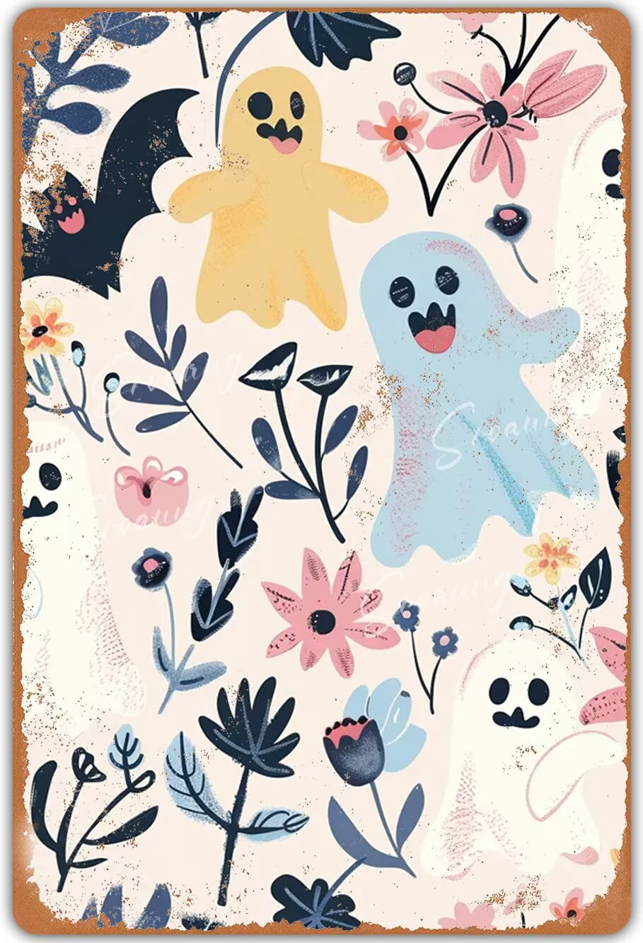 Cute Ghost 5D Diamond Painting Kits for Adults,Diamond Art Halloween ...